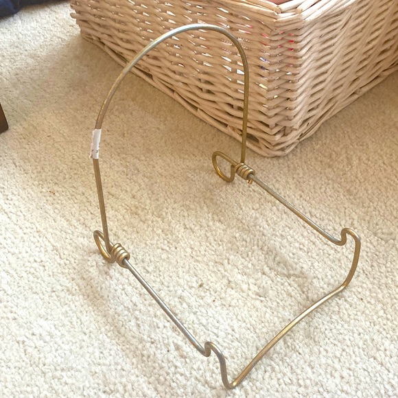 Vintage | Accents | Easel To Display Large Plate Or Small Platter Or ...